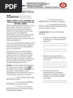 English: Quarter 4 - Module 4 | PDF | Accuracy And Precision | Learning