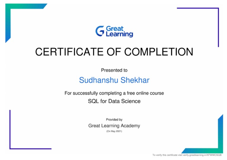 Data Science Certificate PDF | PDF
