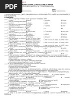 Pagsusulit Sa Ponemang Suprasegmental Grade 9 | PDF