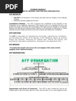 Afp Core Values | PDF | Value (Ethics) | Courage