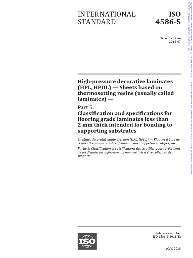 International Standard: Second Edition 2018-07 | PDF | International ...