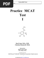 MCAT Physics-Chemistry Formulas-Sheet 2025 | PDF | Chemical Equilibrium ...