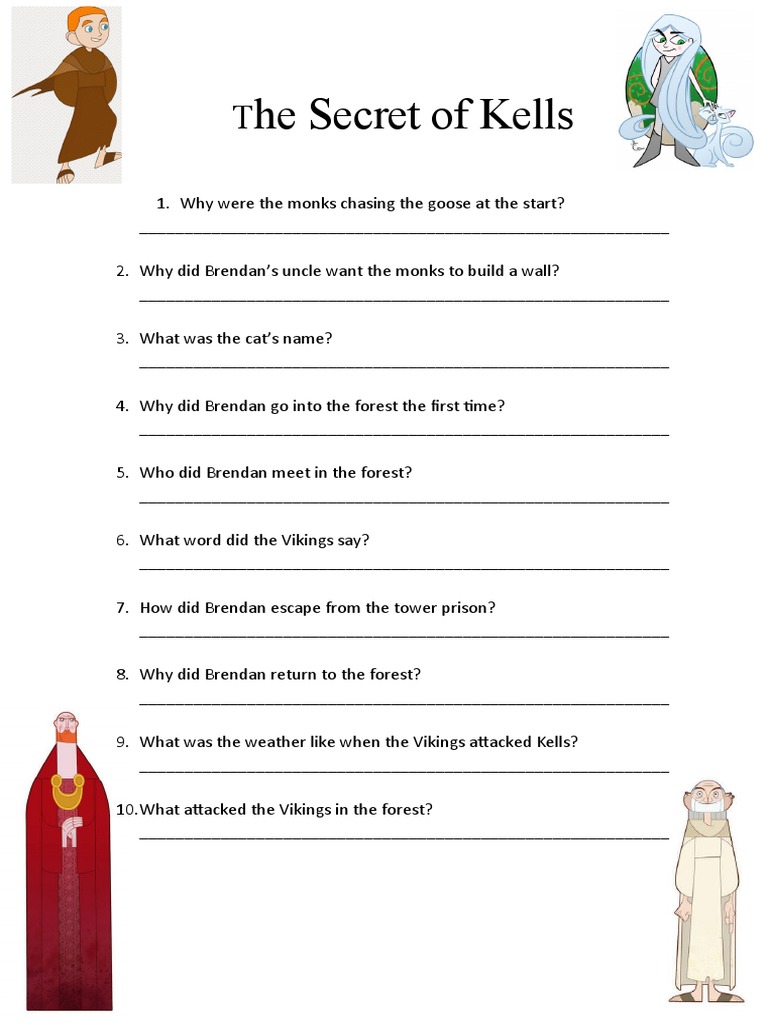 Secret of Kells QUESTIONS | PDF