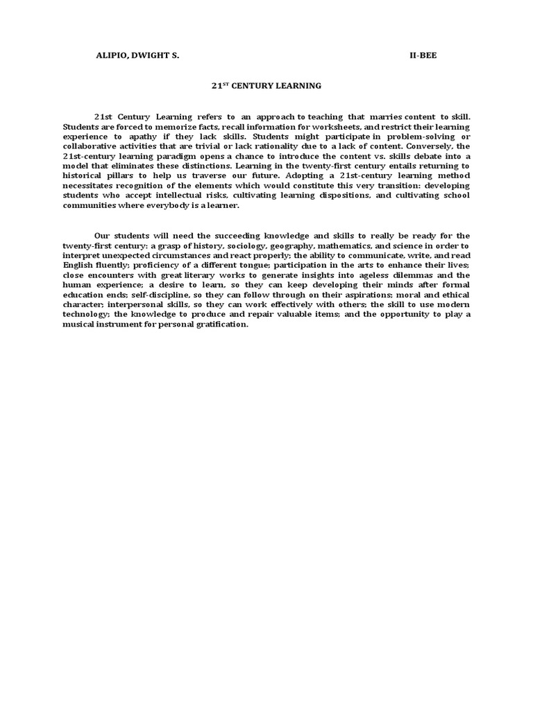 Alipio, Dwight (Activity 3 - I Have An Issue) | PDF | Social Science ...