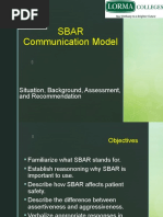 Completed ISBAR Communication Template | PDF | Pneumonia | Medical ...