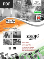 ZOLOTO Price List | PDF | Valve | Pipe (Fluid Conveyance)