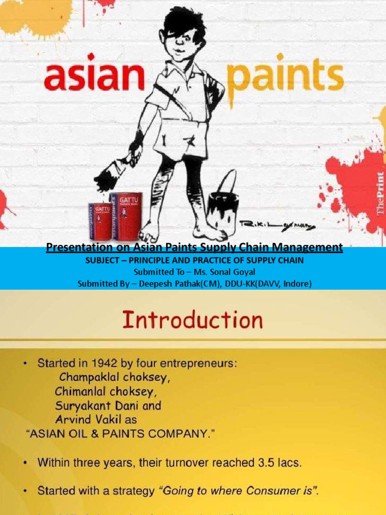 Asian Paints Presentation | PDF