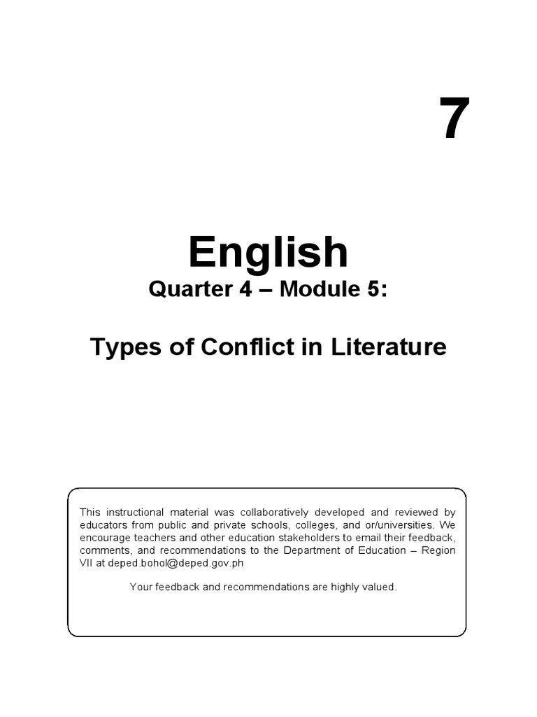English 7 - Q4 - Module 5 | PDF