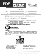 Fil7 Q2 Aral7 Comic Book Brochure | PDF