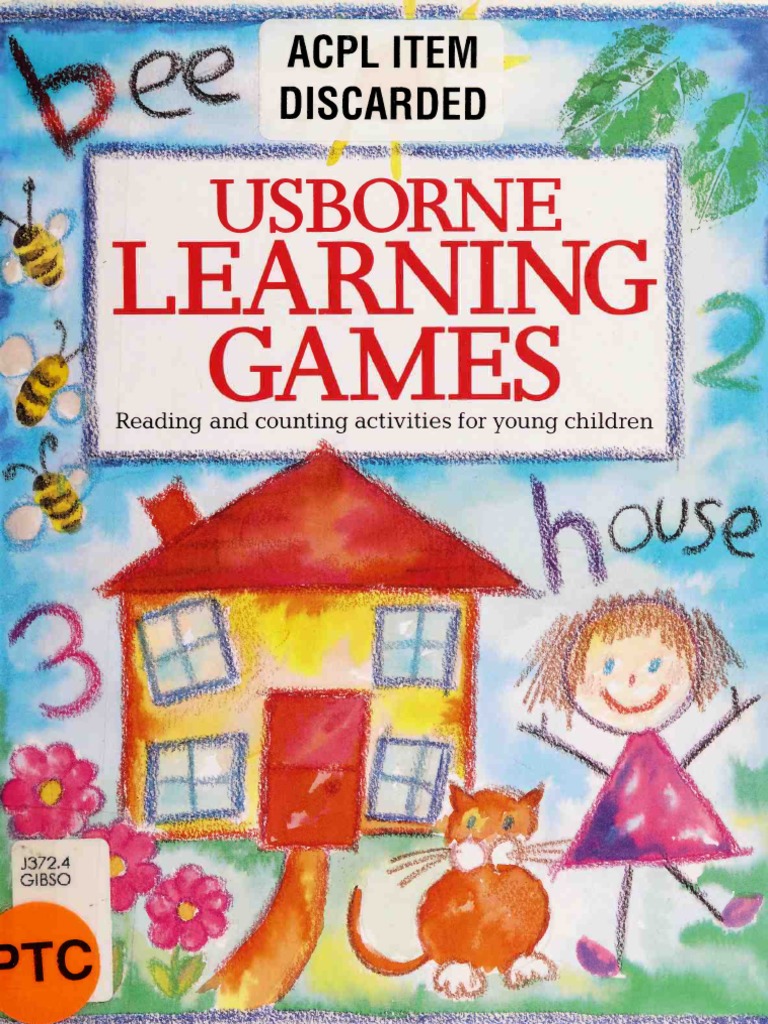 Usborne Learning Games Reading and Counting Activities For Youn | PDF ...