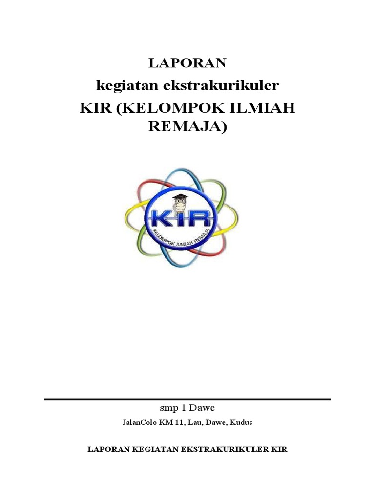 Laporan Ekskul KIR | PDF