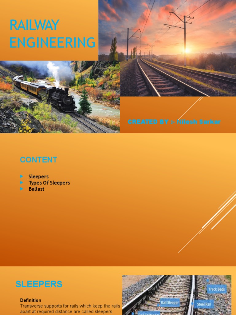 Railway Sleepers: Types and Functions | PDF | Track (Rail Transport ...