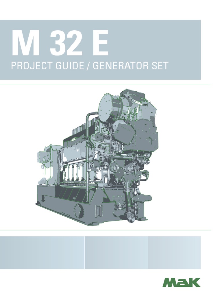 MAK M32 E Project Guide | Download Free PDF | Fuel Oil | Engines