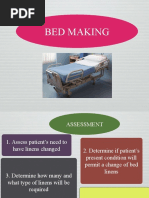 Bed Making Procedures and Guidelines | PDF | Bed | Bedding
