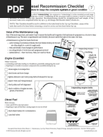 Basic Diesel Generator Maintenance Checklist - SafetyCulture | PDF ...