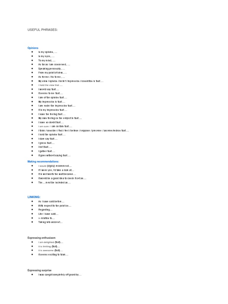 Phrases For Review and Report | PDF | Science | Science And Technology