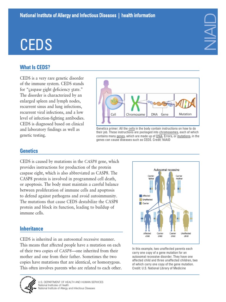 What Is CEDS?: National Institute of Allergy and Infectious Diseases ...