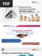 Teknis Penyusunan SKP Sesuai Permenpanrb 8 Tahun 2021 | PDF