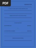 Moot Court Oral Argument Script Example | PDF | Public Sphere | Common Law