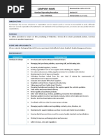 Example Authorization Matrix | PDF | Internal Audit | Laboratories