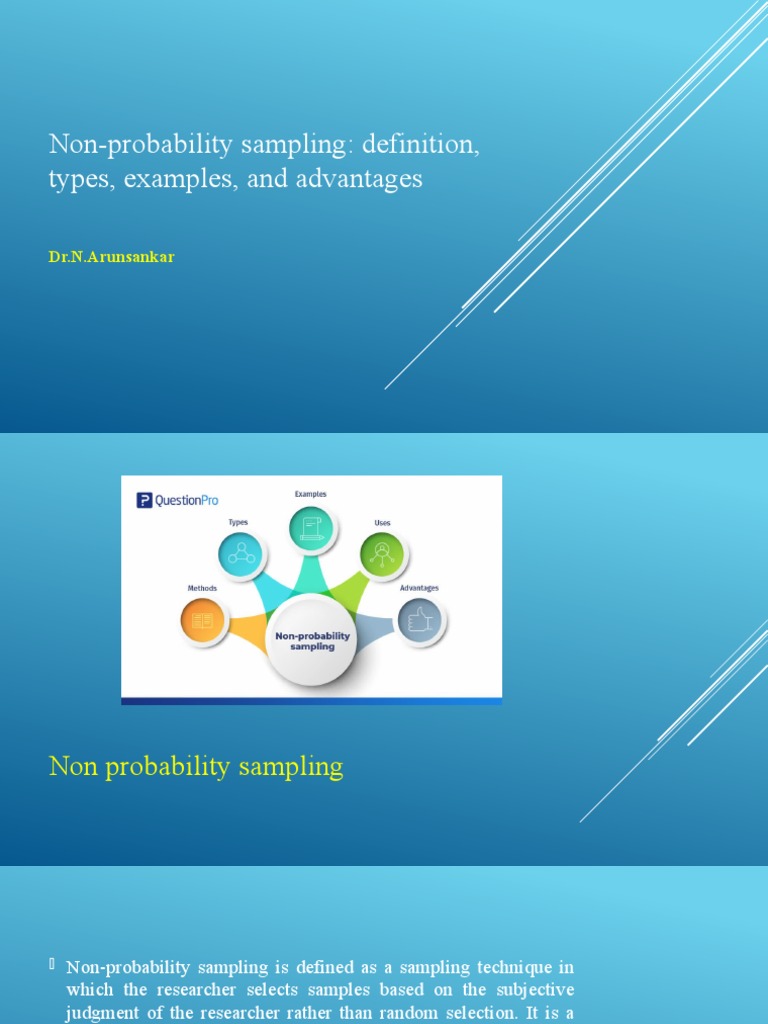 Non-Probability Sampling: Definition, Types, Examples, and Advantages ...