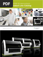 Stago Catalogue | PDF | Coagulation | Hemostasis