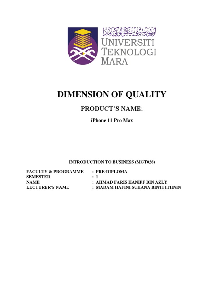 Faris MGT Assignment | PDF | I Phone | Apple Inc.