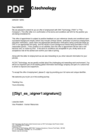 Offer Letter - DXC Technology | PDF | Salary | Insurance
