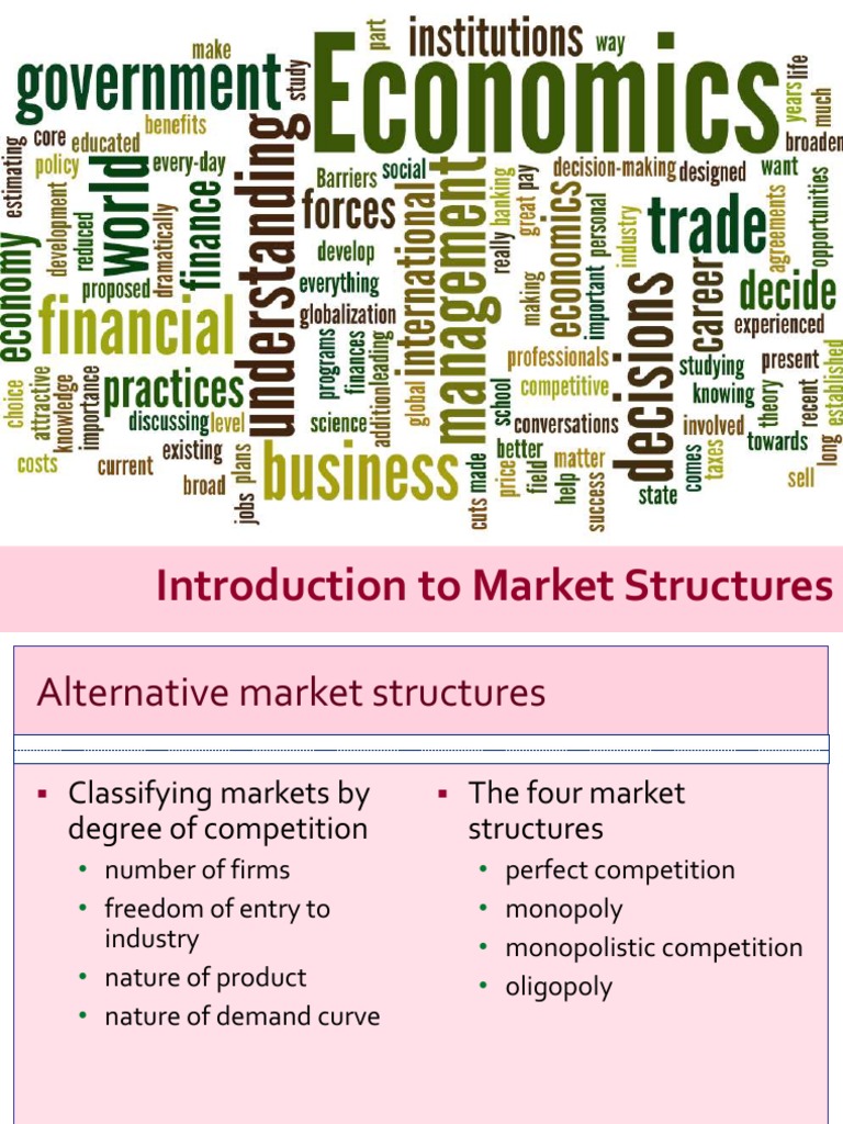 Market Structures | PDF | Monopoly | Profit (Economics)
