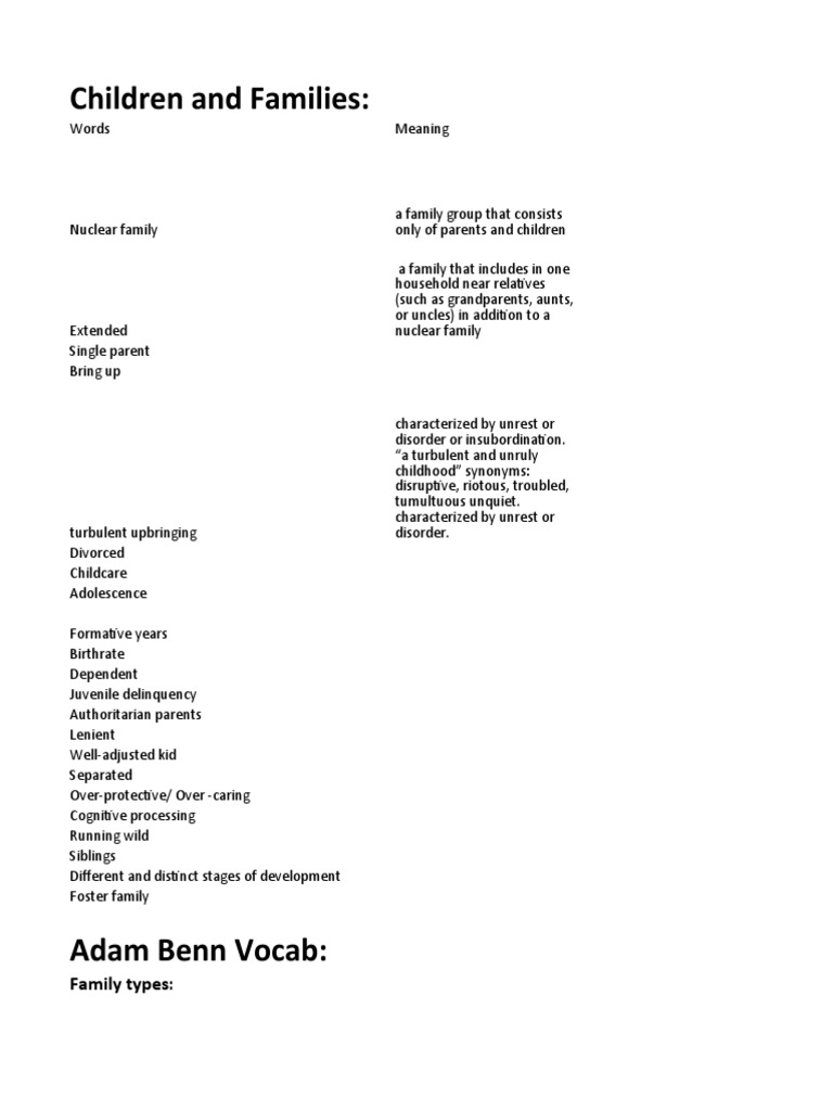 Exploring Family Dynamics and Child Development: A Comprehensive Look ...