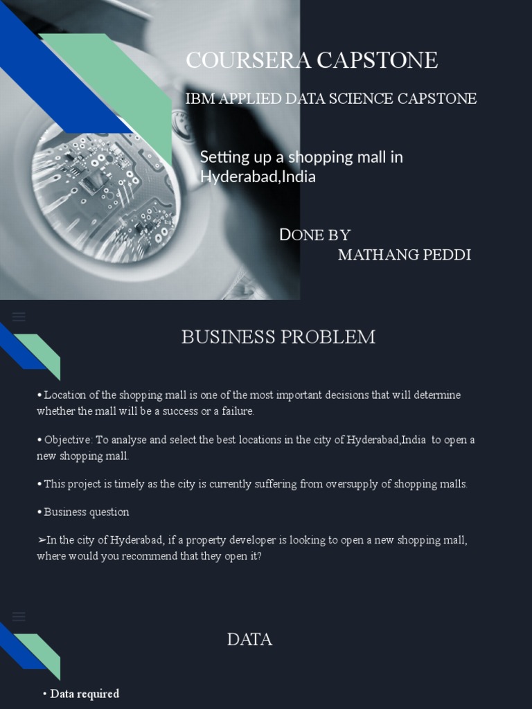 Coursera Capstone: Ibm Applied Data Science Capstone | PDF | Cluster Analysis | Computing