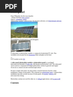 Solar PV Project Report | PDF | Photovoltaic System | Solar Energy