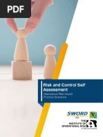 The 12 Page ORSA | PDF | Risk | Risk Management
