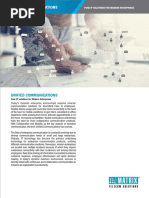 Yeastar P-Series PBX System Datasheet en | PDF | Call Centre | Session Initiation Protocol