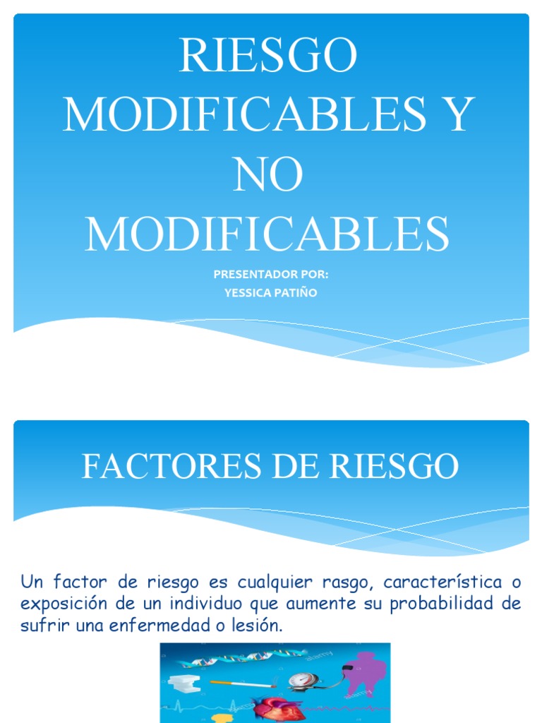 Factores de Riesgo en Salud Cardiovascular | PDF | Nicotina | Diabetes