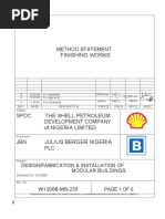 METHOD STATEMENT Gypsum Board Ceiling Gypsum Partitions Ceiling Tiles ...