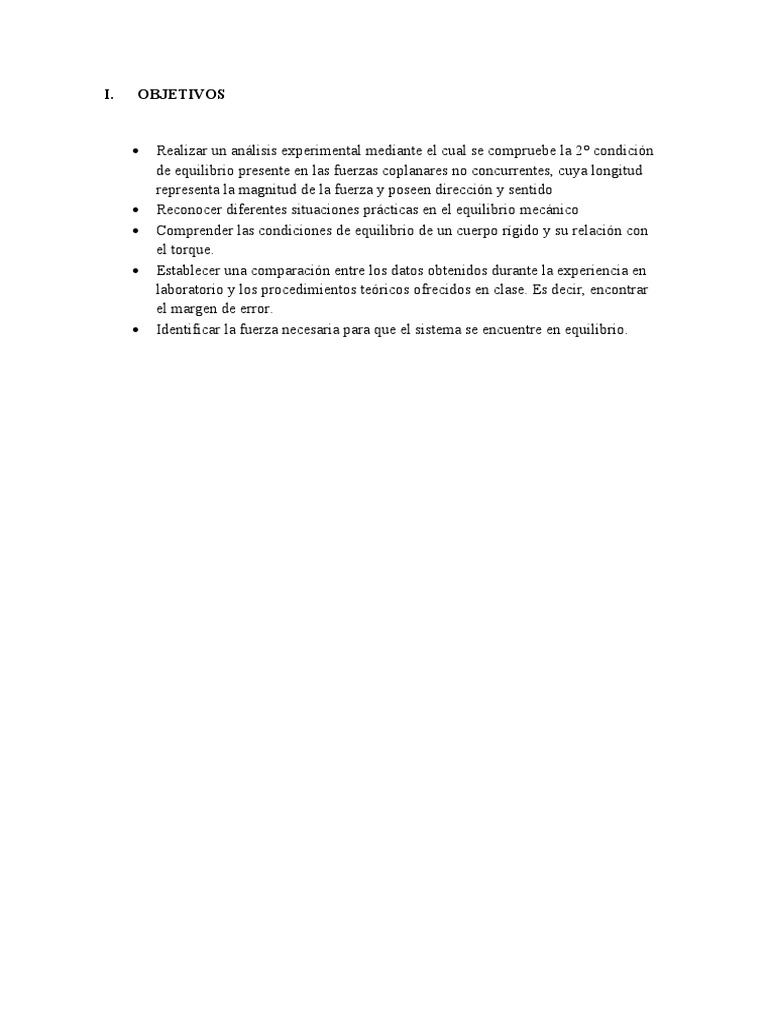 Análisis del Torque Estático en Equilibrio | PDF | Esfuerzo de torsión ...