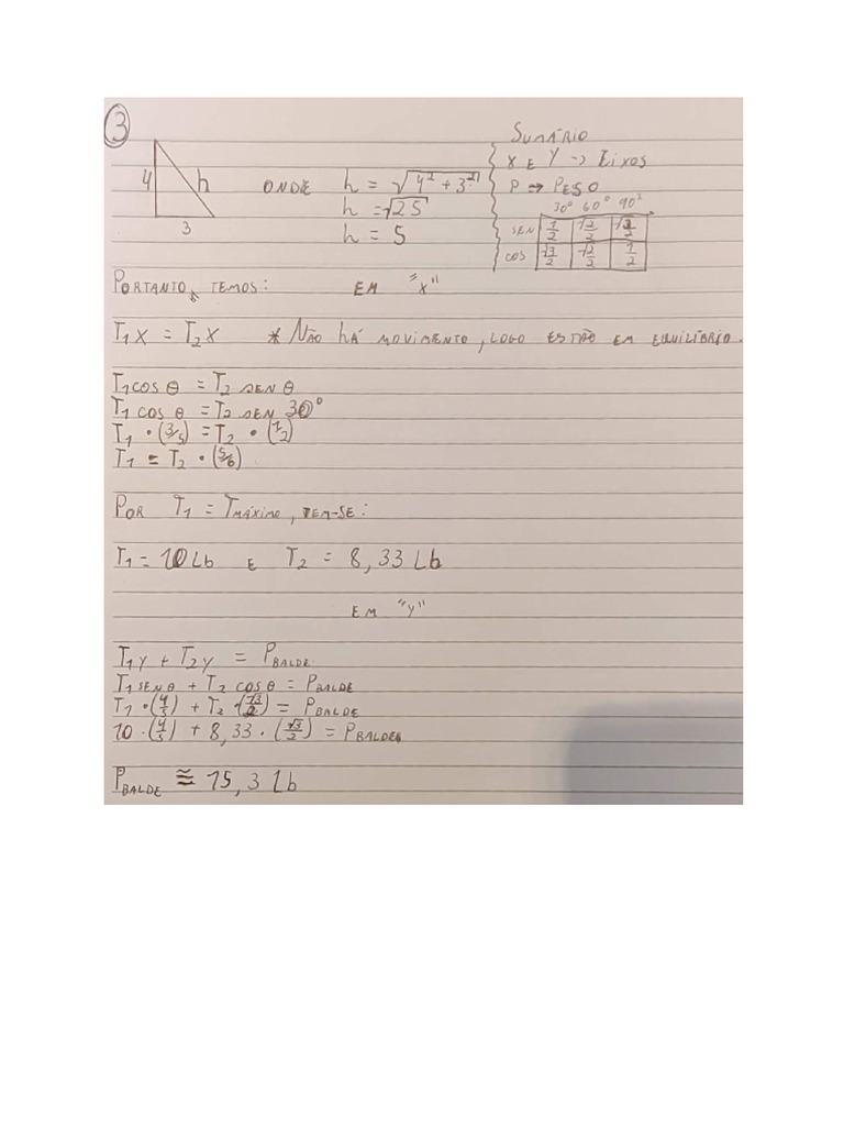 Q3 Formulário Estática | PDF