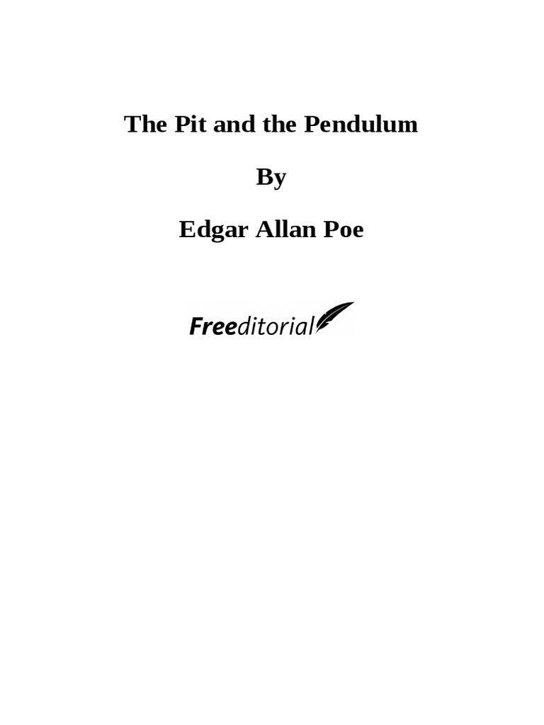 The Pit and The Pendulum | PDF | Nature