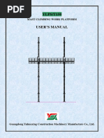 Cradle Operations Manual | PDF | Electric Motor | Switch