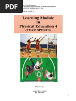 Pe 3 Module PDF | PDF | Athletic Sports | Racquet Sports