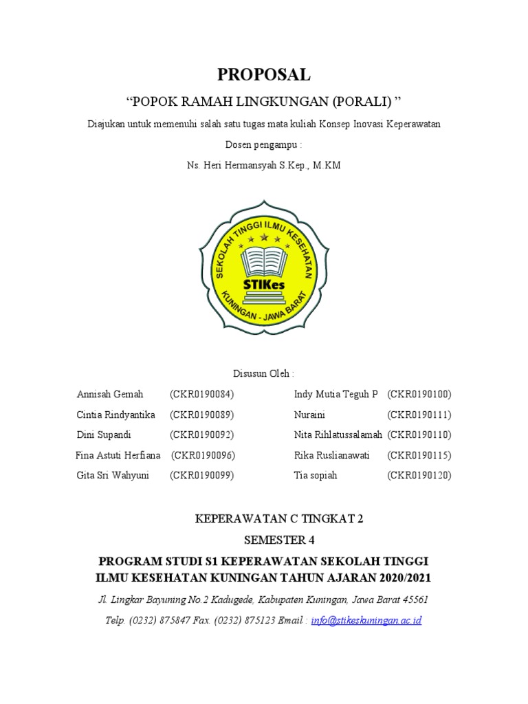 Proposal Inovasi | PDF