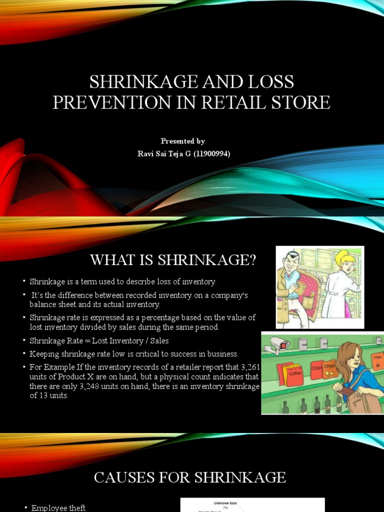 Shrinkage and Loss Prevention in Retail Store | PDF
