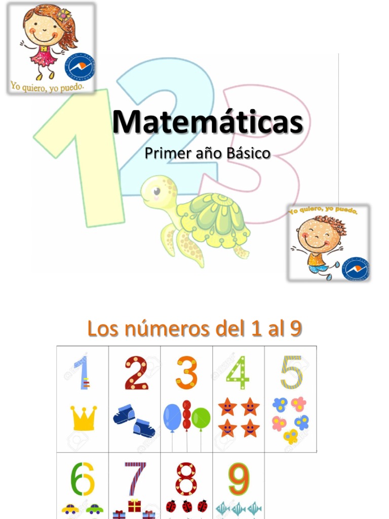 Matemática 1º Básico | PDF