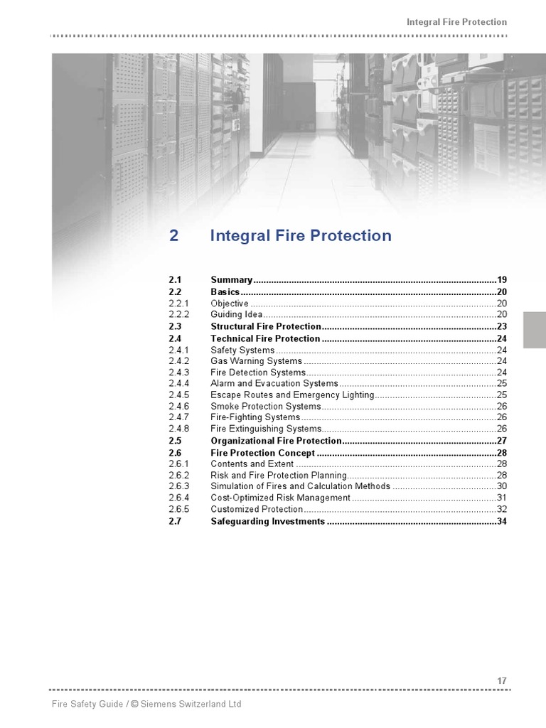 Integral Fire Protection | PDF | Fires | Firefighting