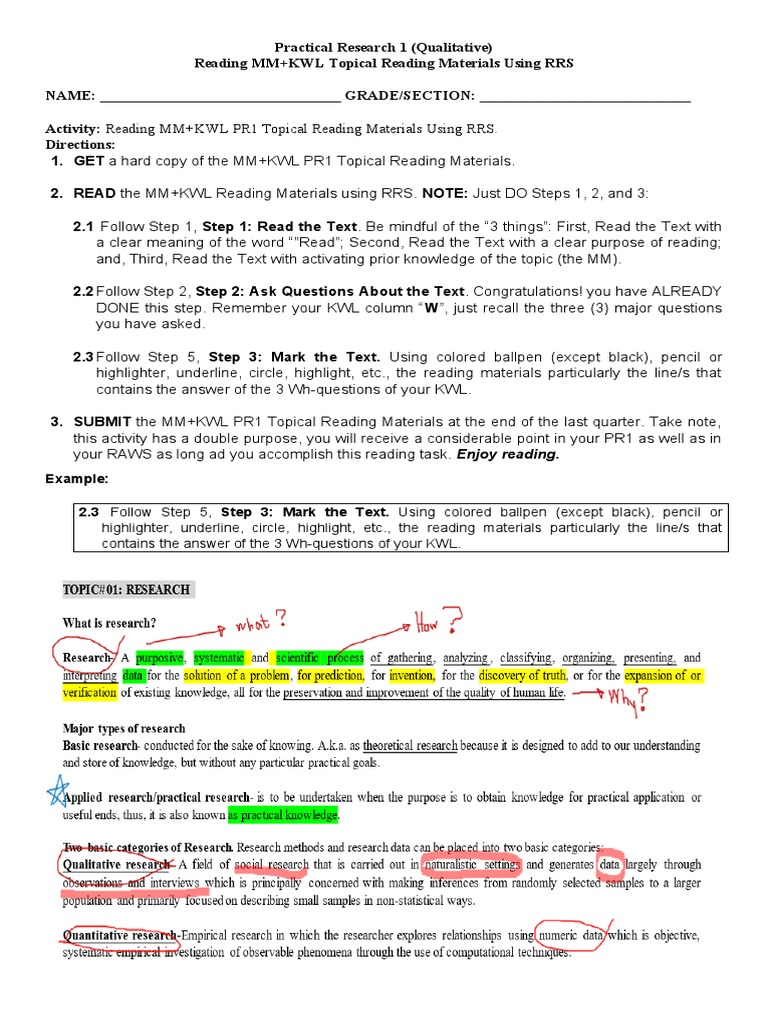 ICT HOPE PR1 Reading Activity MMKWL Topical Reading Using R A M O S ...