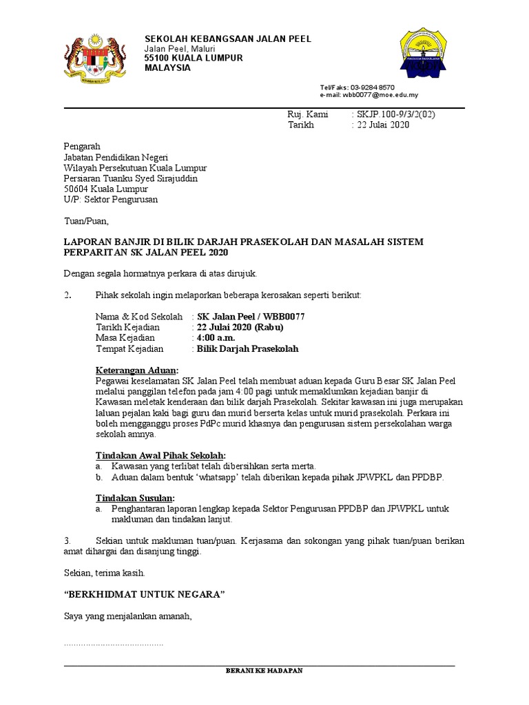 Laporan Banjir | PDF