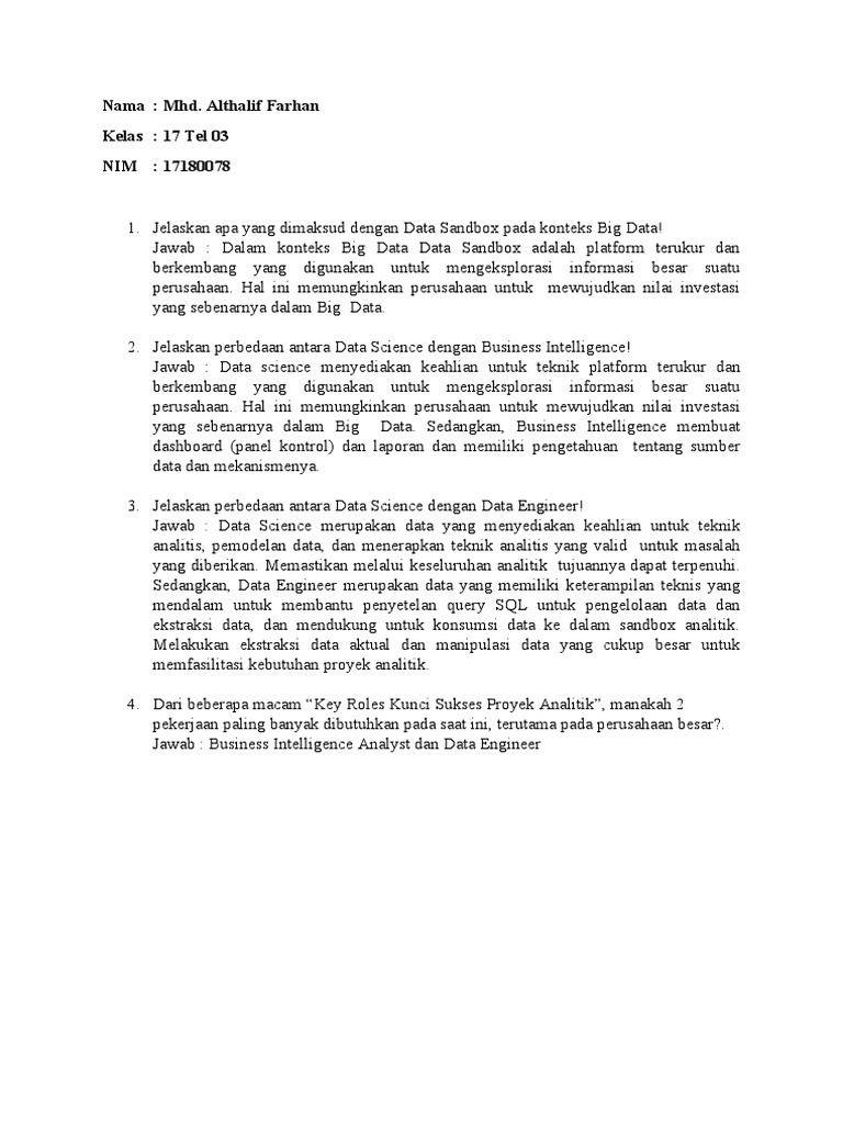 Tugas Big Data | PDF