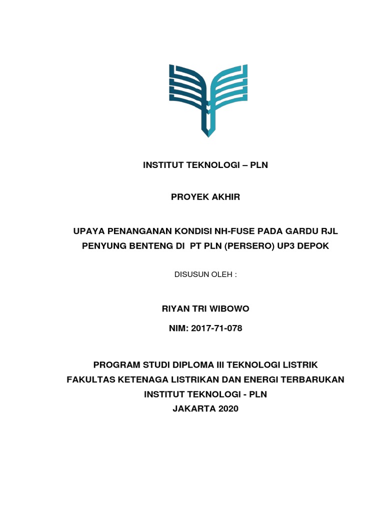 Proyek Akhir - Riyan Tri Wibowo - 201771078 - Riyan Tri Wibowo | PDF