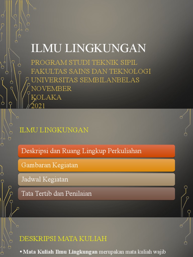 Ilmu Lingkungan 01 | PDF | Seni | Sains & Matematika